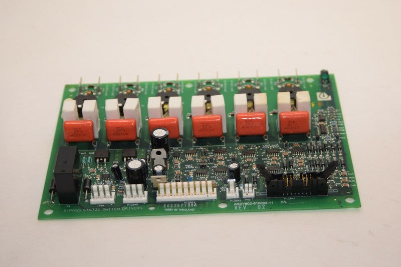 EMERSON / LIEBERT 02-810004-11 Rev 02 G62257798A Bypass Static Switch ...