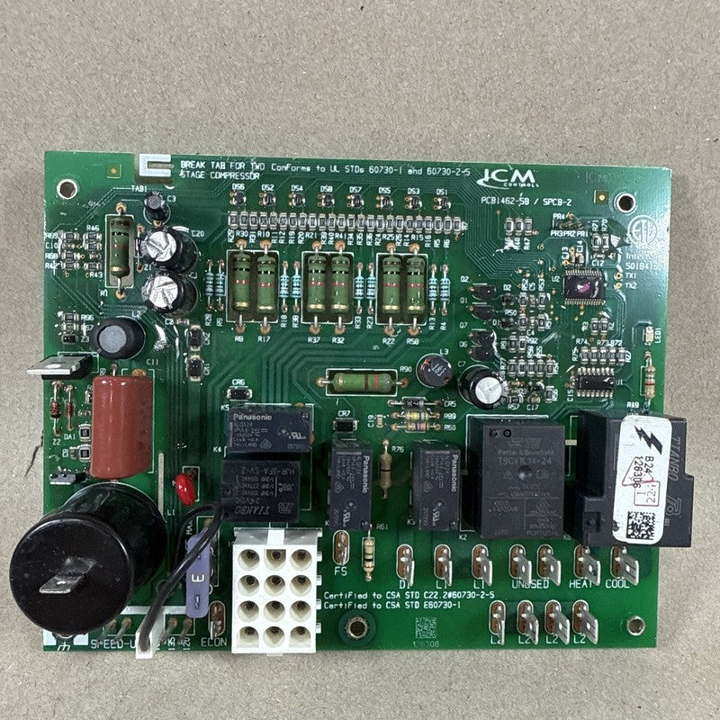 ICM Controls PCB1462-5B SPCB-2 Furnace Circuit Board Intertek 5018419 ...
