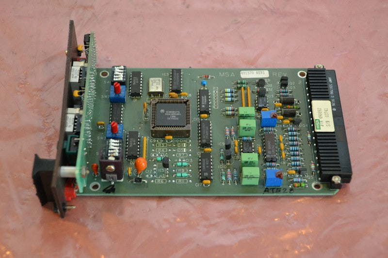MSA DISPLAY SELECT CIRCUIT BOARD CARD MSA 491570 MSA491570 REV. 1 ...