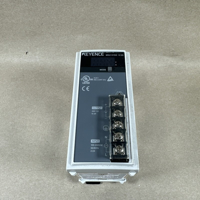 Keyence MS2-H150 Rail Mount Switching Power Supply 6.5A Rail Mount ...