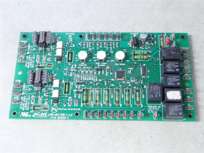 MARVAIR 92030-1 ICM LPR-AP1705-1-LF Fan Control Circuit Board PCB1307 ...