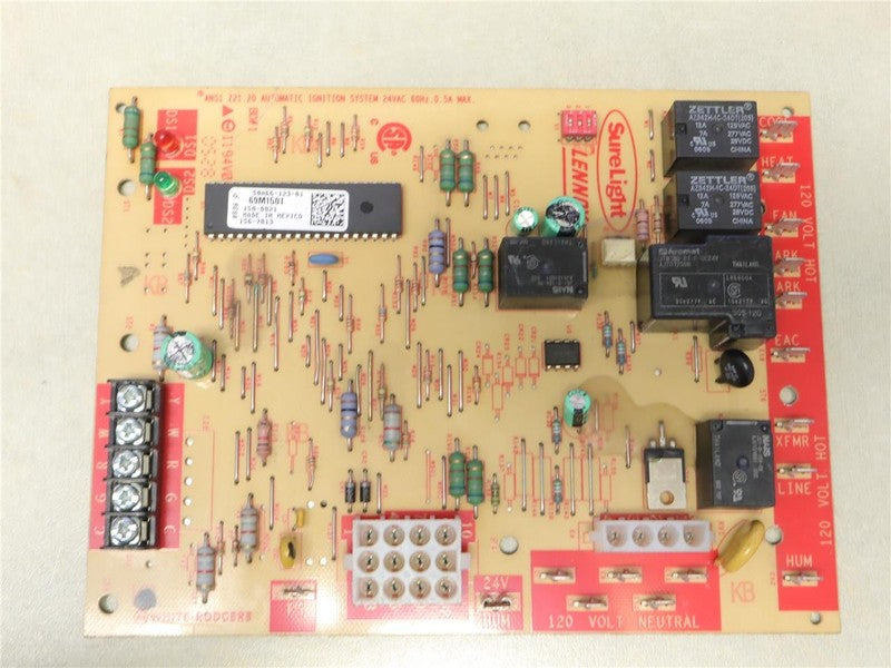 Lennox Armstrong Ducane 69M1501 Furnace Control Circuit Board 50A66-12 ...