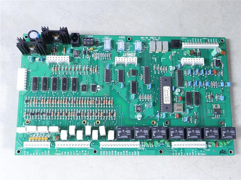 LENNOX A55 M1-6 REV C Furnace Control Circuit Board 34M52 HB02485D ...