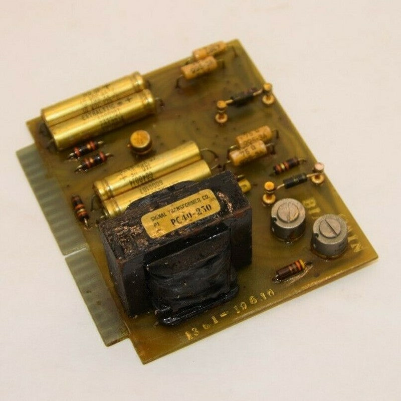 1361-10610 Circuit Board With PC40-250 Signal Transformer Company Tran ...