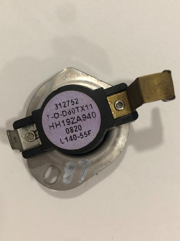 312752 Carrier HH19ZA940 Auto Reset Limit Switch L140-55F– Willard's ...