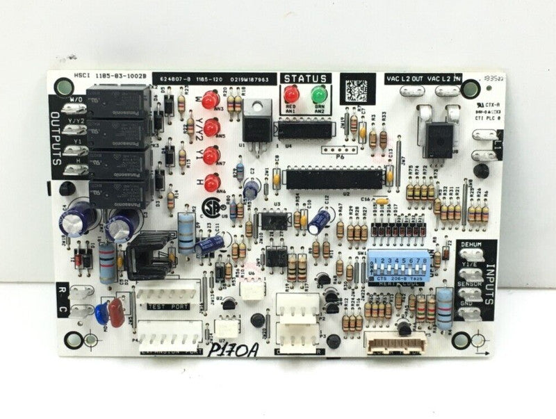 Nordyne 624807-B Air Handler Blower Control Circuit Board 1185-120 #P1 ...