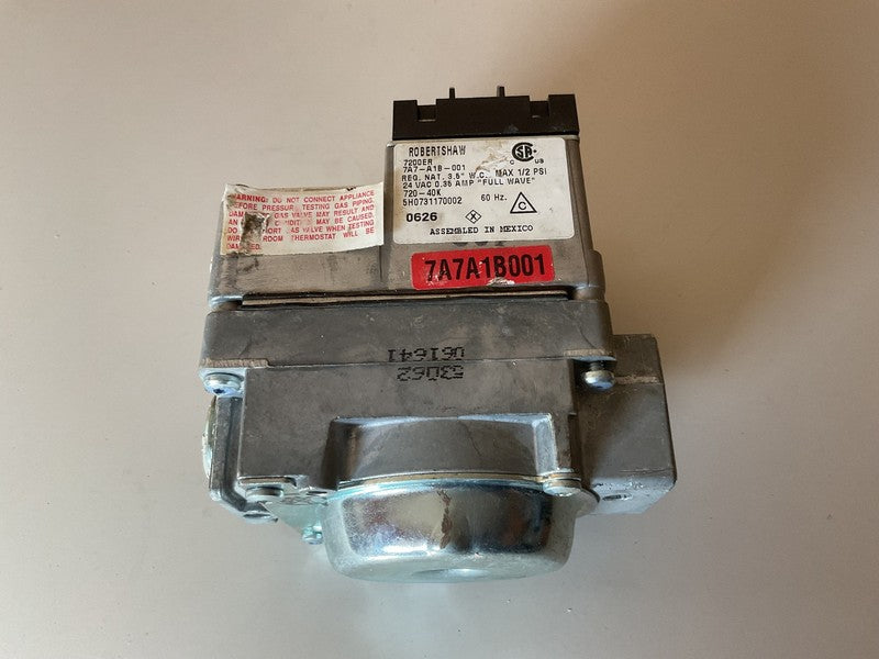 MODINE 5H0731170002 STANDING PILOT GAS VALVE ROBERTSHAW 7200ER 7A7-A1B ...