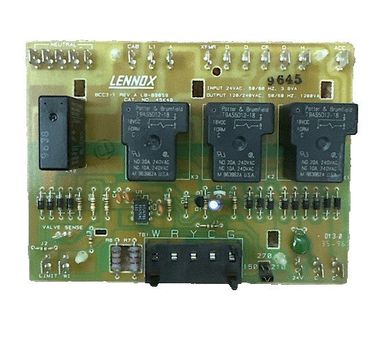 BCC3-1 LENNOX Missing Terminal block - Furnace Control Circuit Board L ...