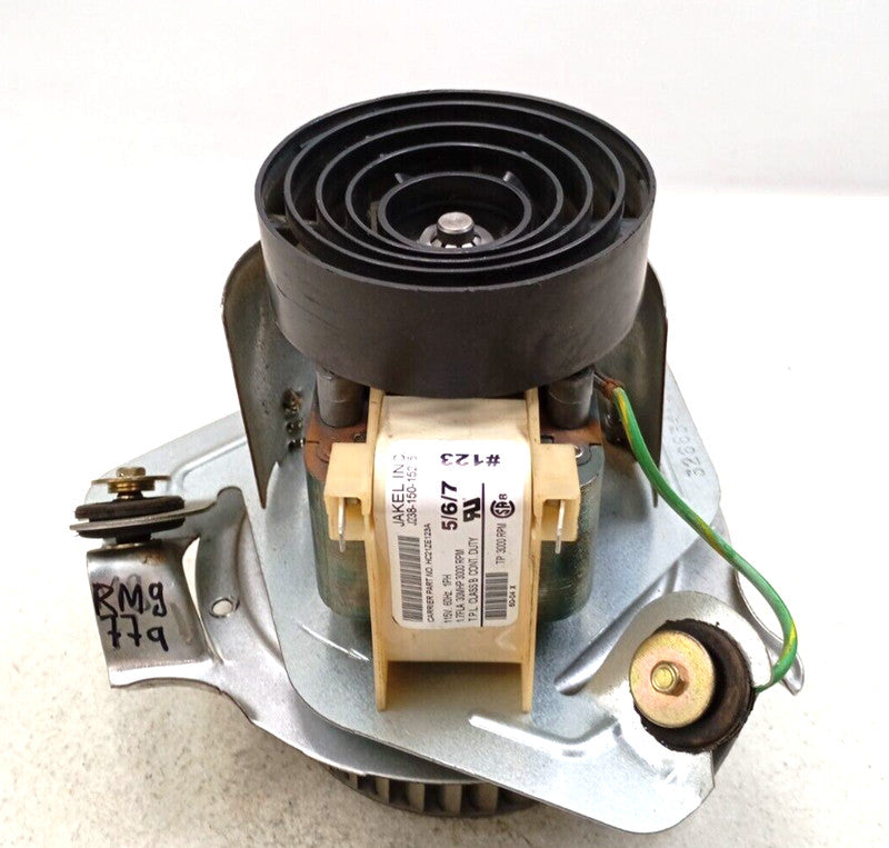 JAKEL J238-150-15215 Draft Inducer Blower Motor HC21ZE123A #RMG77A ...