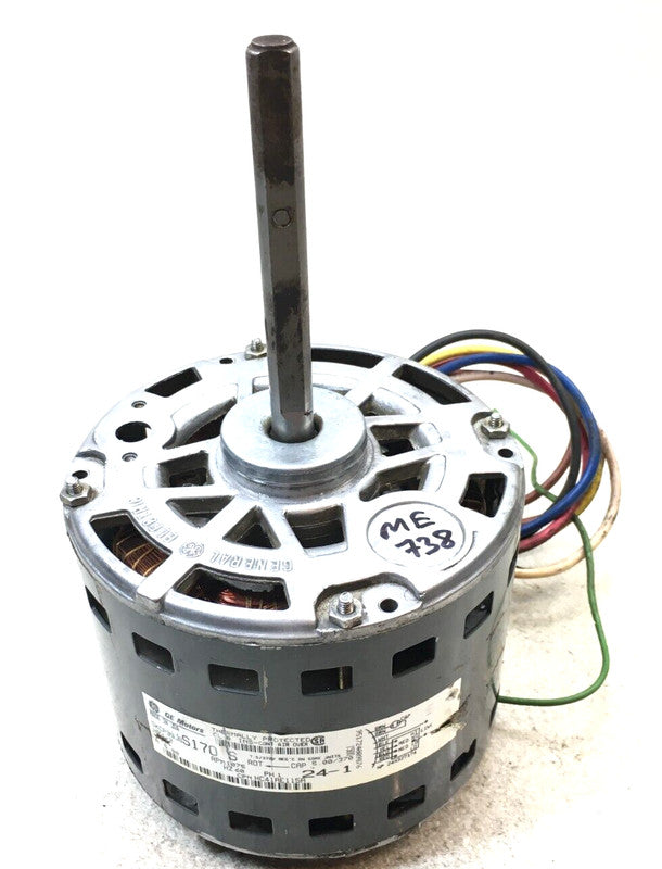 GE Motors 5KCP39JGS170S Blower Motor 1/3HP 1075RPM Carrier HC41AE115A ...